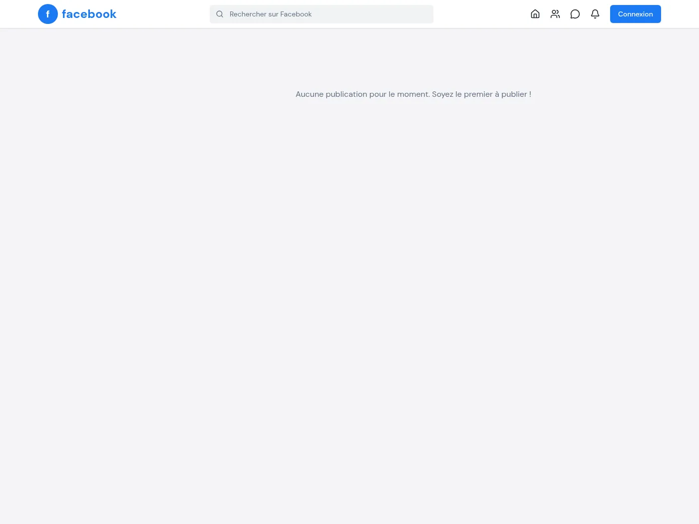 Facebook Clone Web