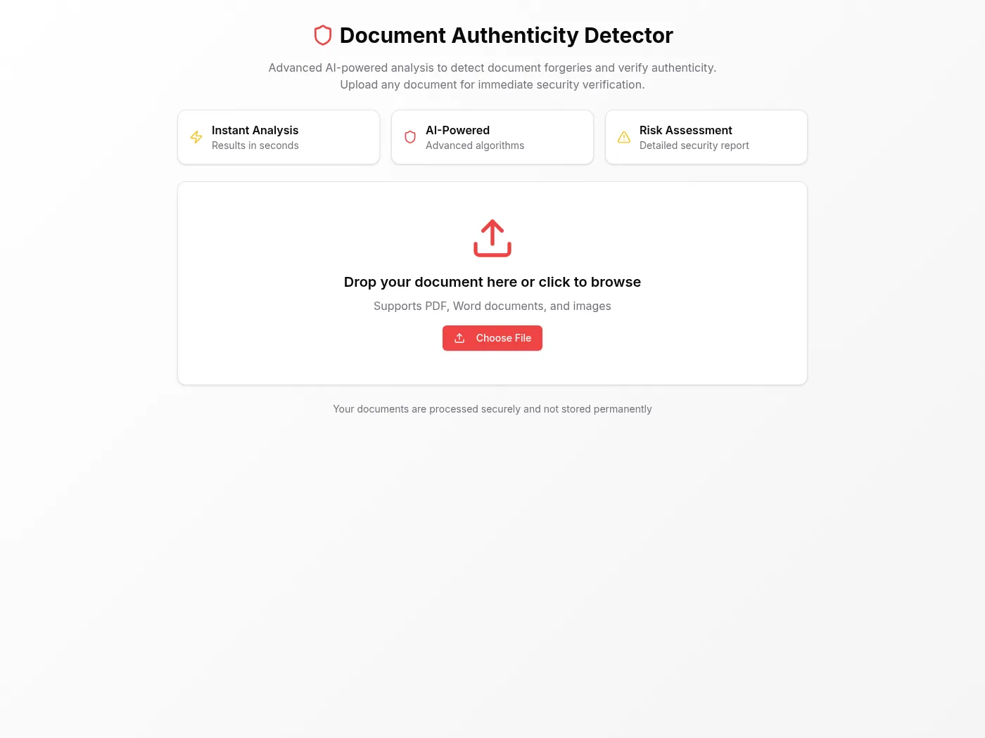 Fake Document Detector