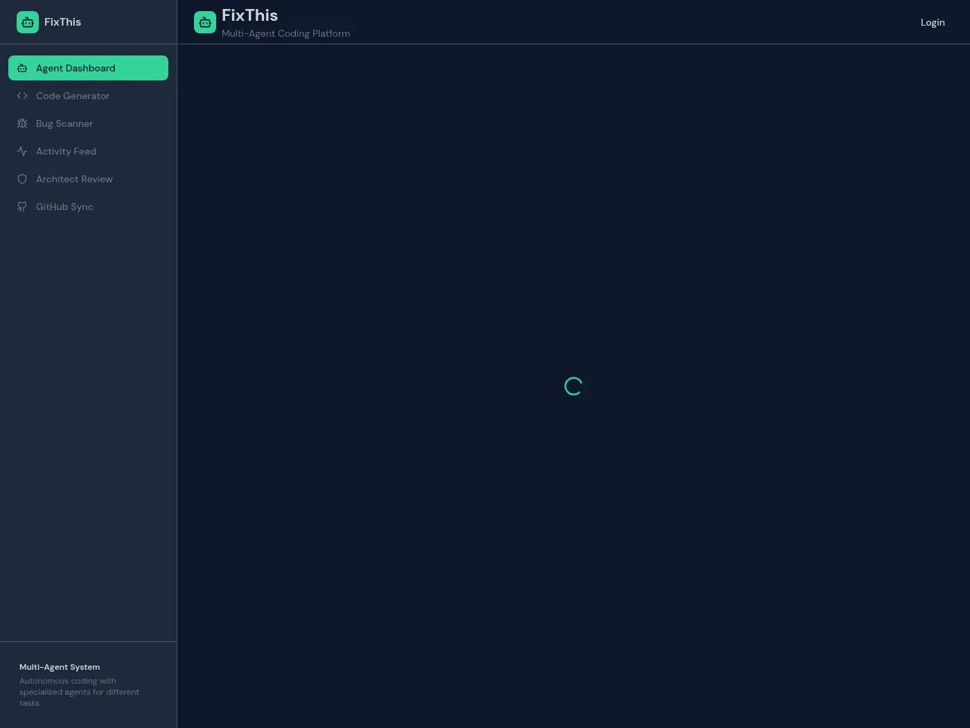 FixThis: Autonomous Multi-Agent Coding and Bug-Fixing Platform