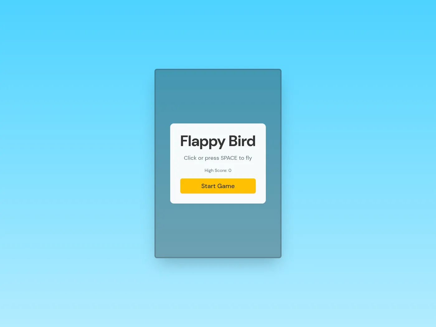 Flappy Bird Java Edition