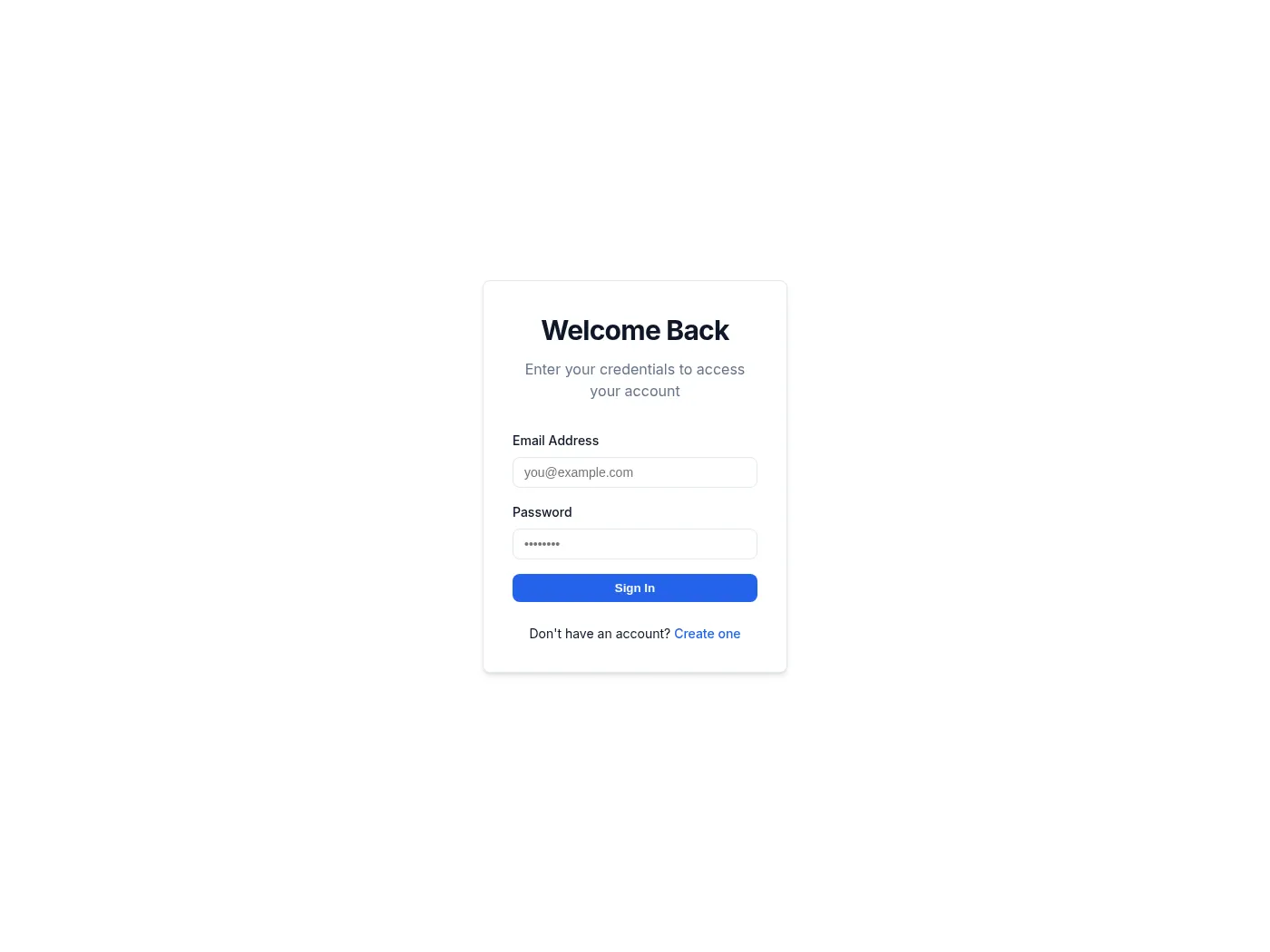 Secure Auth Boilerplate