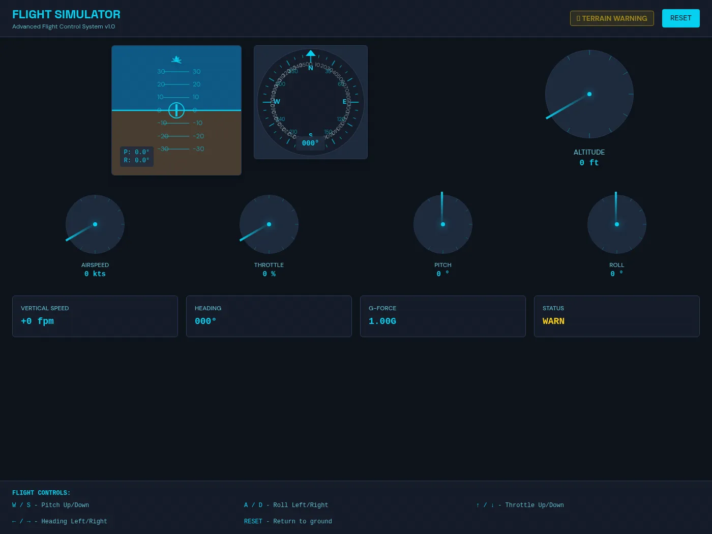 Virtual Flight Simulator