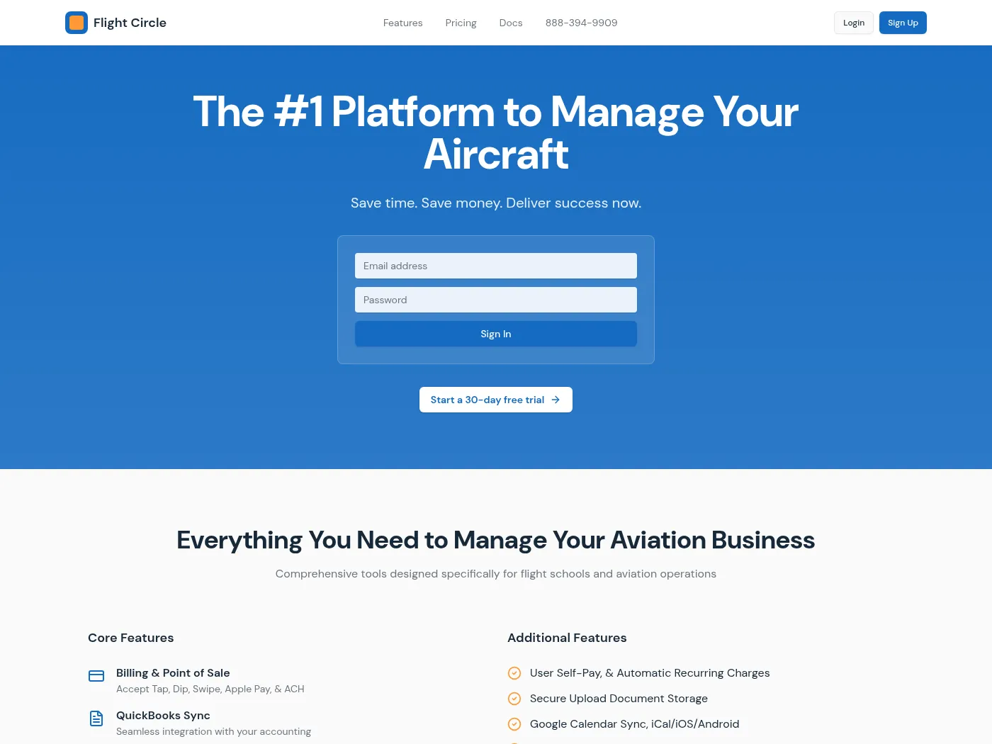 FlightCircle Web App Clone