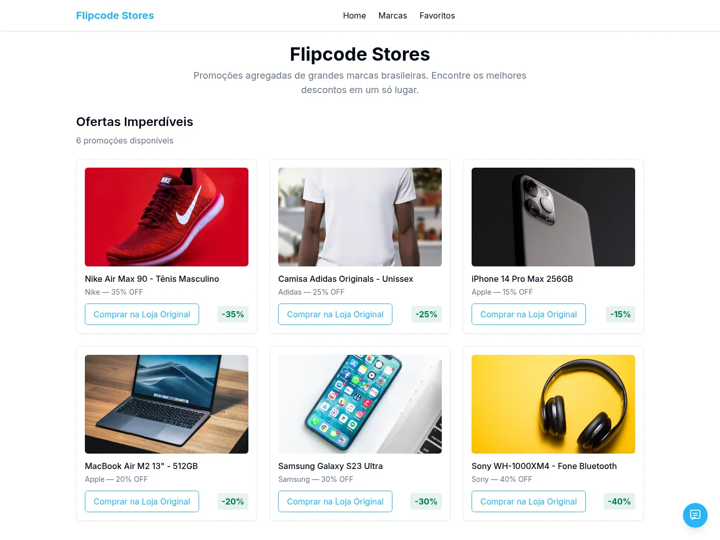 Flipcode Stores Fullstack Starter (React + Node)