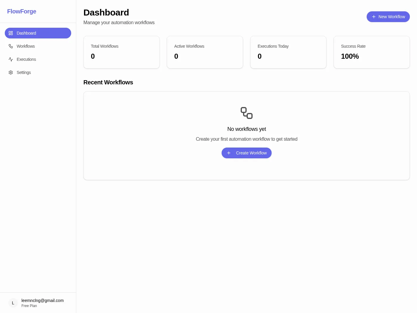 FlowForge: Visual Automation Builder