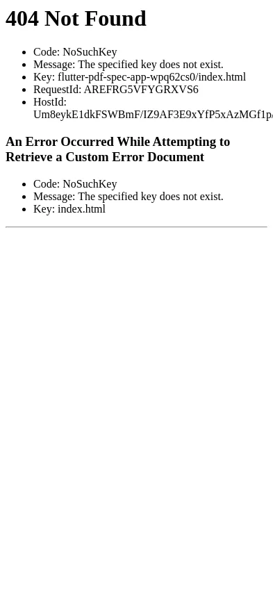 Flutter App from PDF Specifications