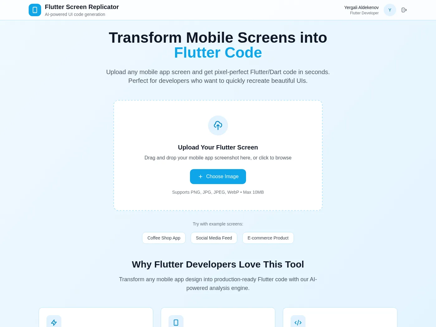 Flutter Screen Replicator