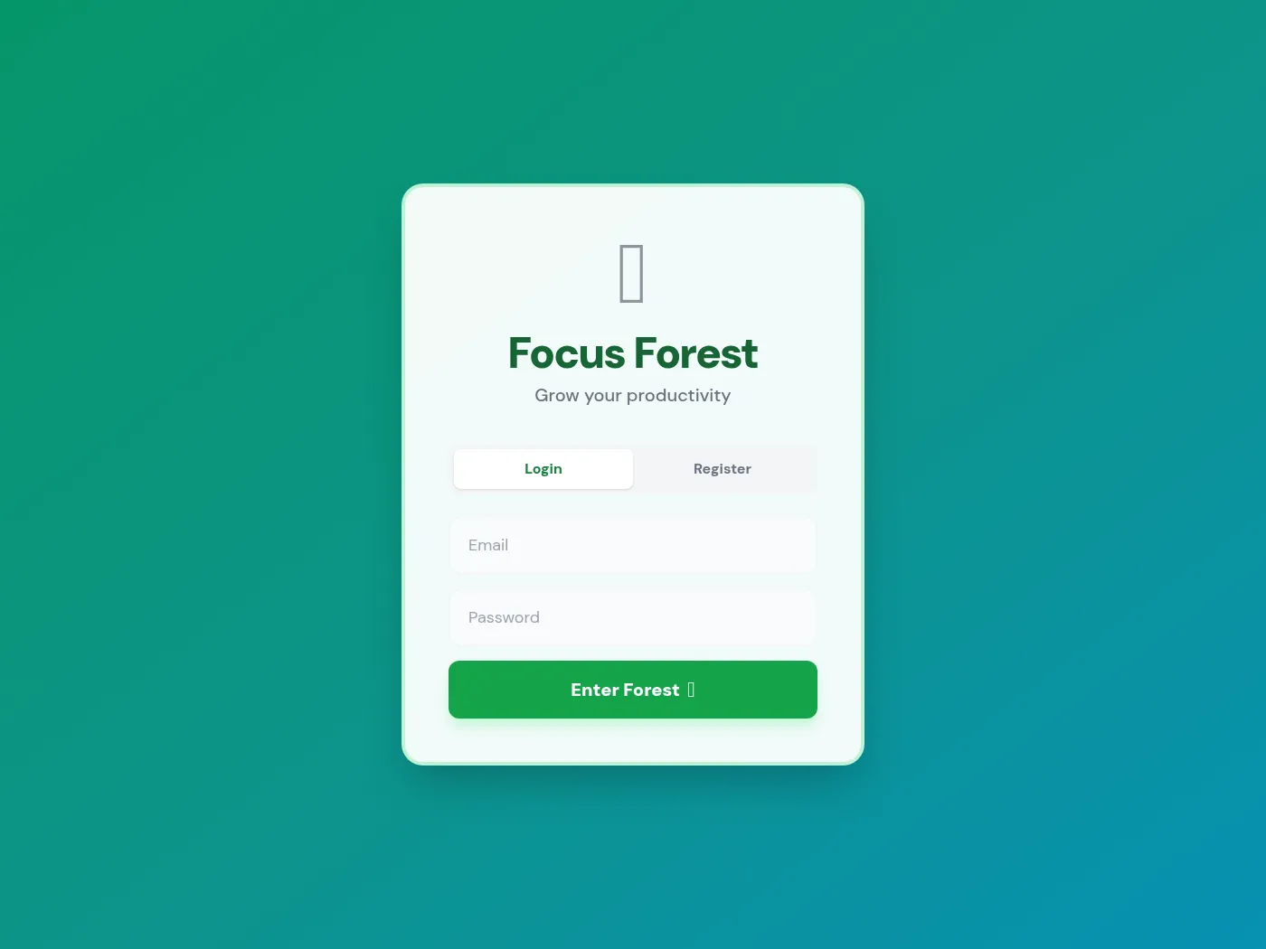 Focus Forest – Gamified Focus Timer & Virtual Garden