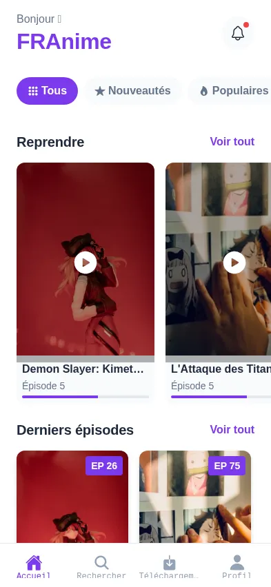 Franime Android App