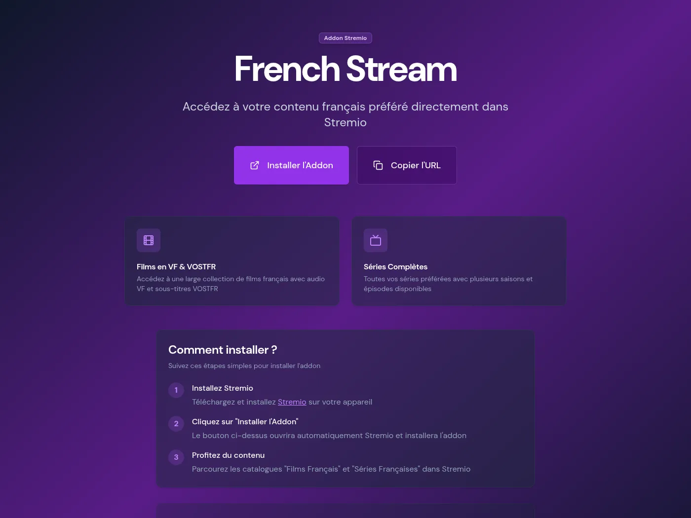 French Stream Addon