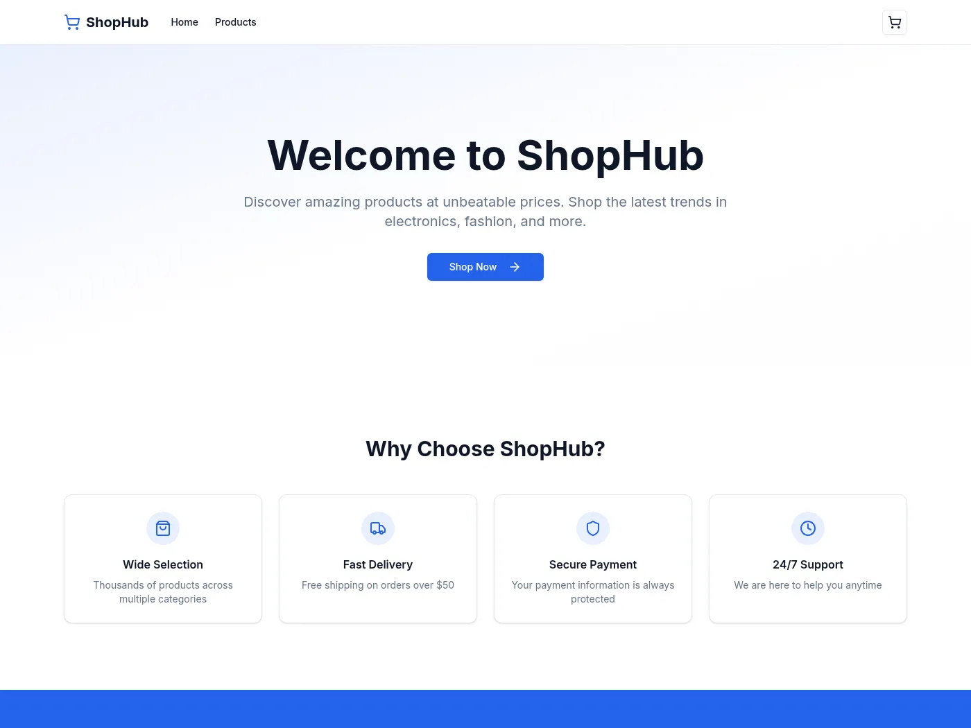 Full-Featured E-Commerce Platform