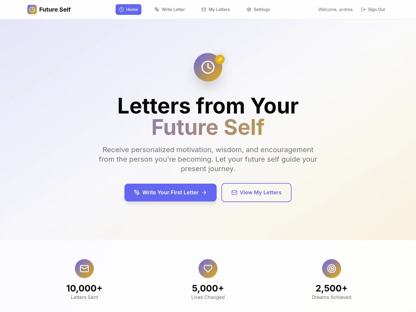 Future Self Letters