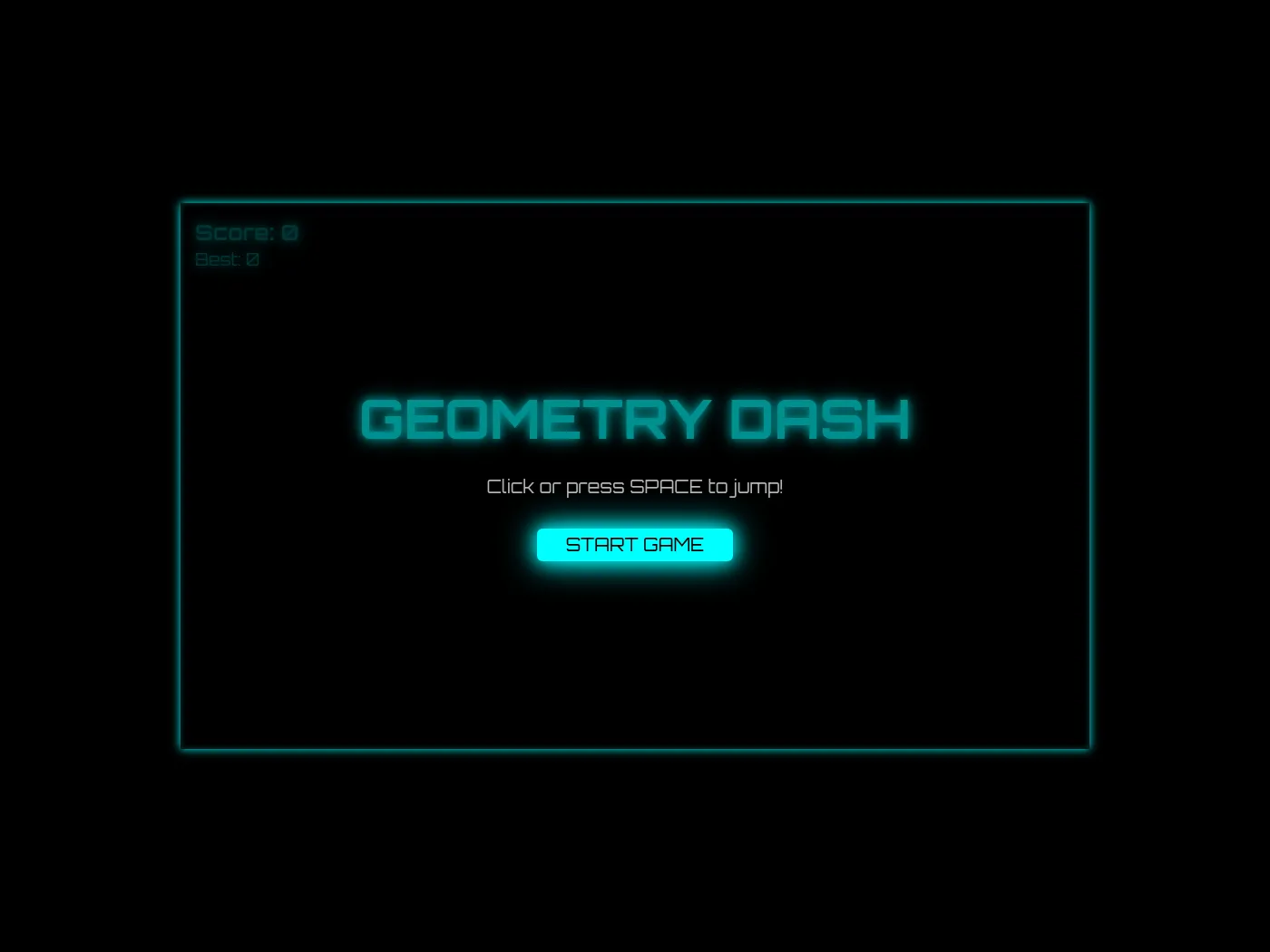 Geometry Dash Clone