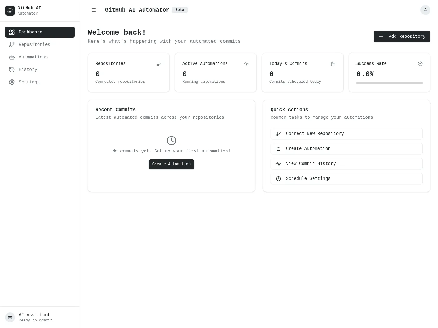 GitHub AI Daily Commit Automator