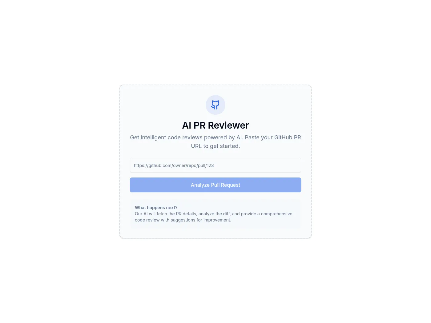 AI-Powered GitHub PR Review Chat System