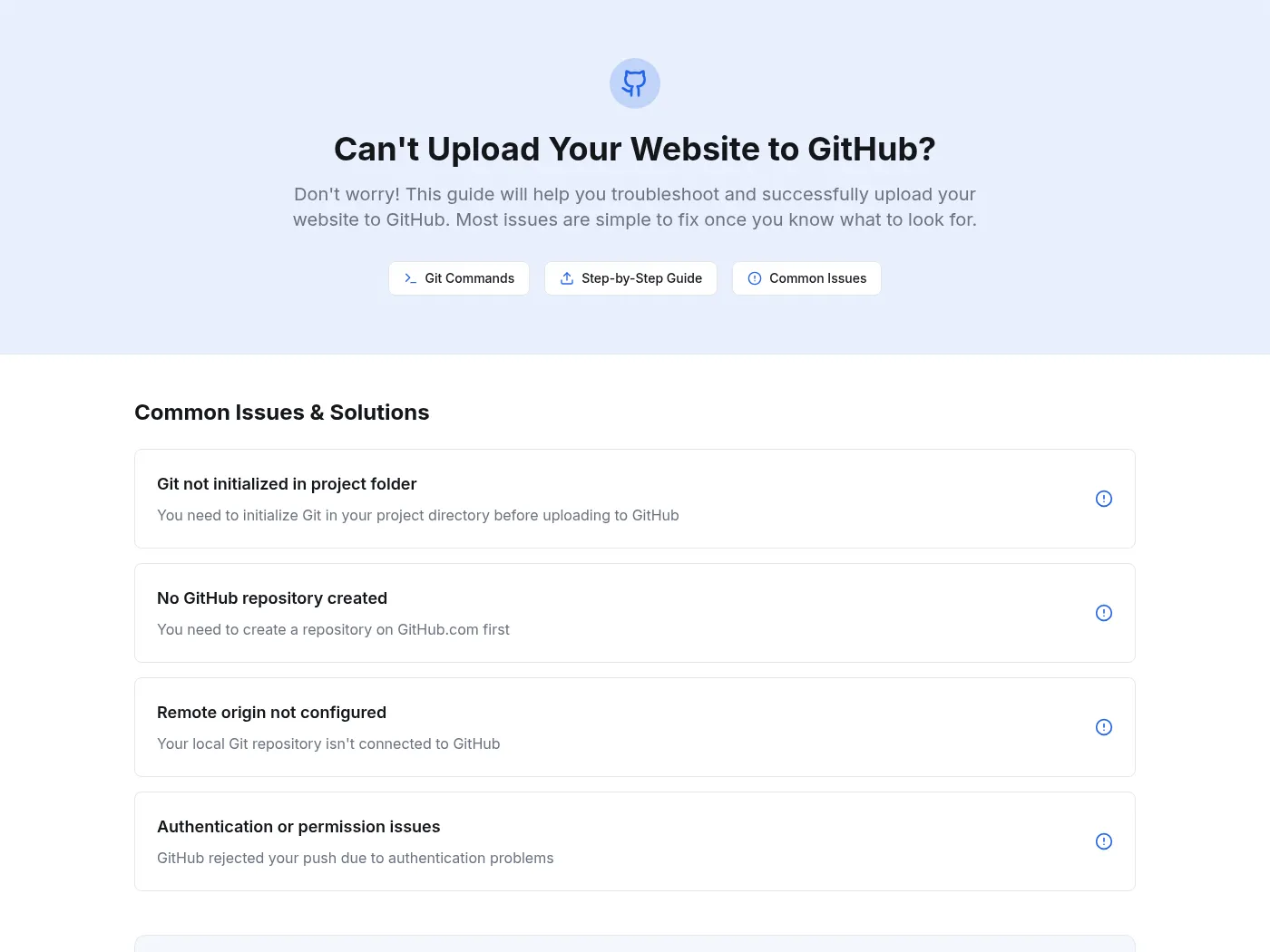 GitHub Website Uploader Guide