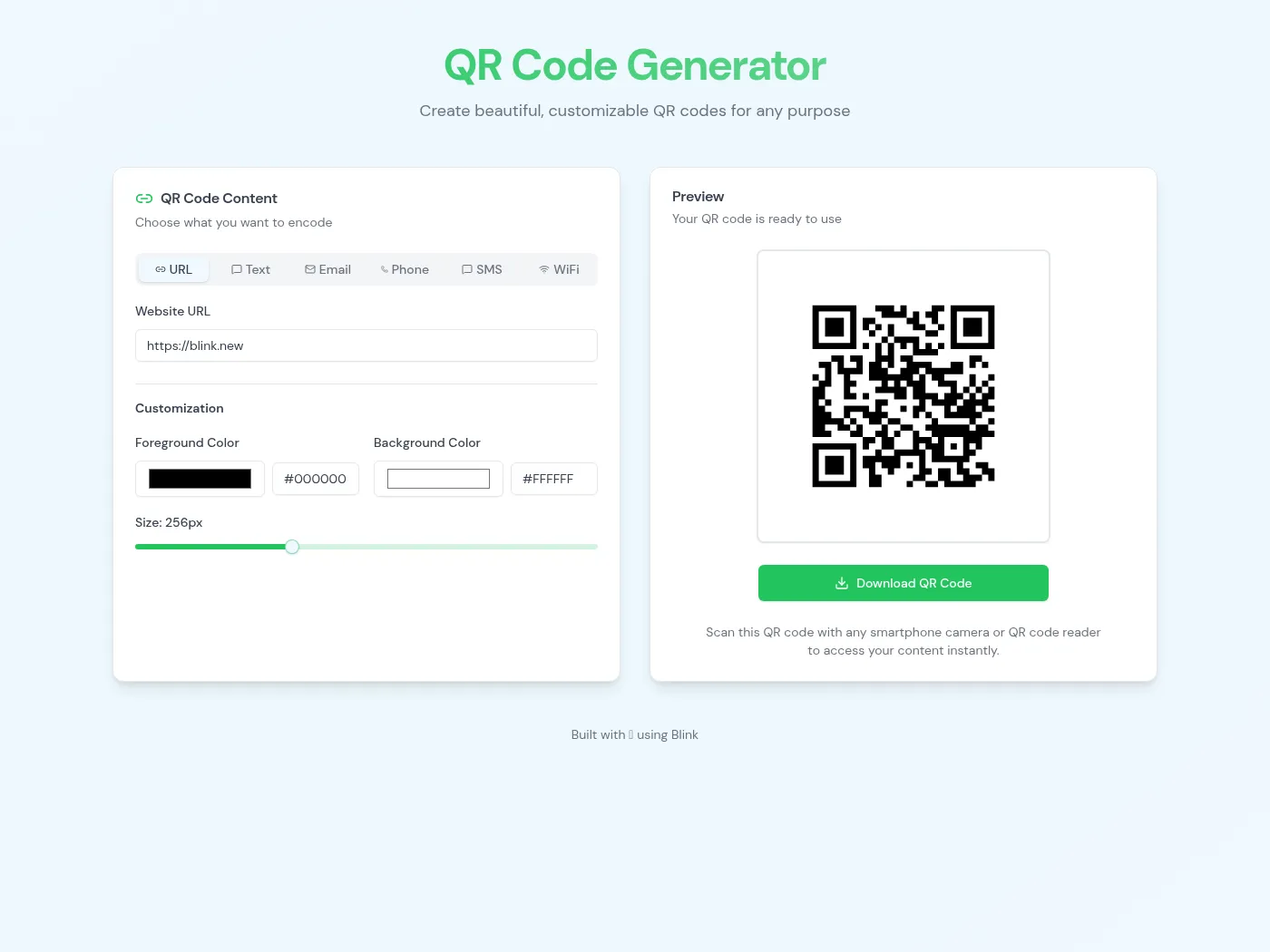 Good QR Code Generator