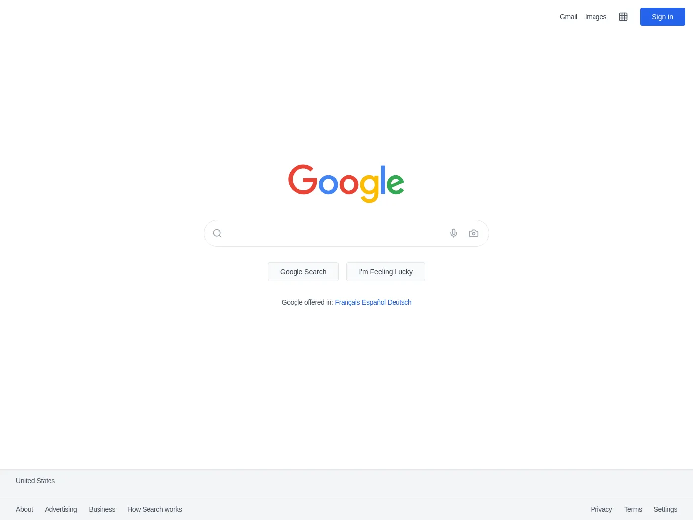 Google.com Clone