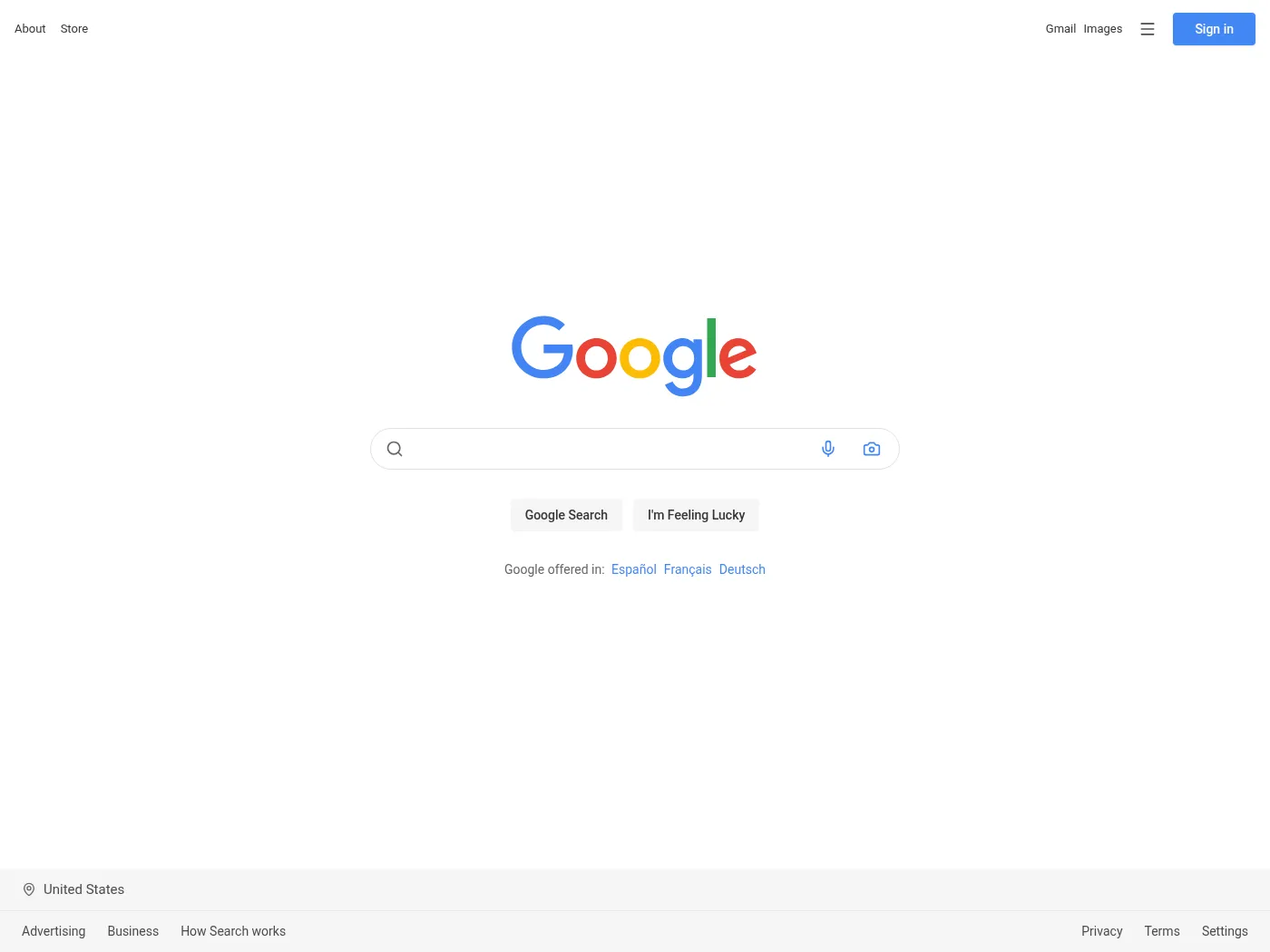 Google.com Clone