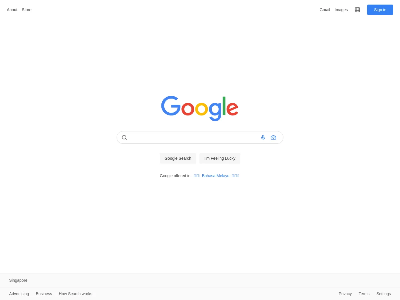 Google.com Homepage Clone