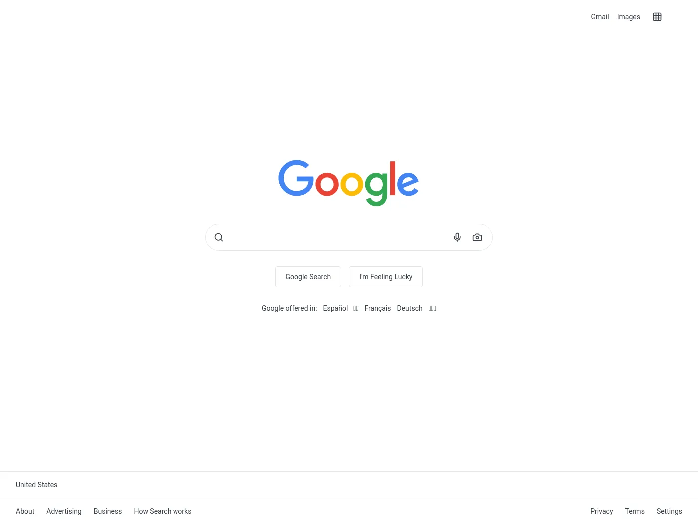 Google.com Web Clone