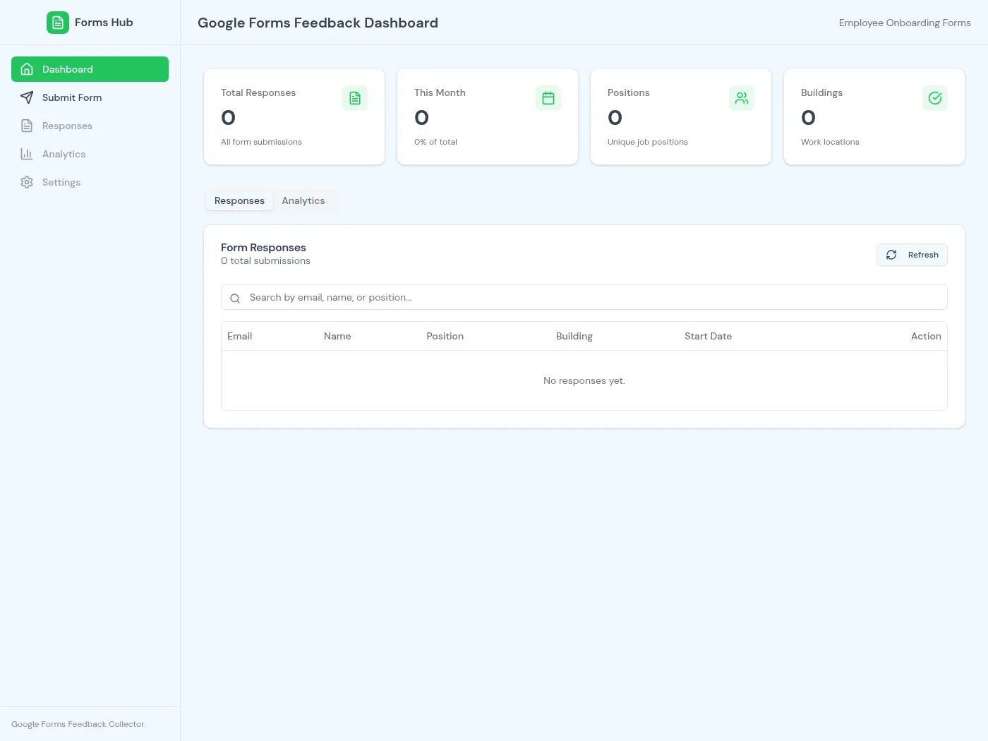 Feedback Collector for Google Forms Responses