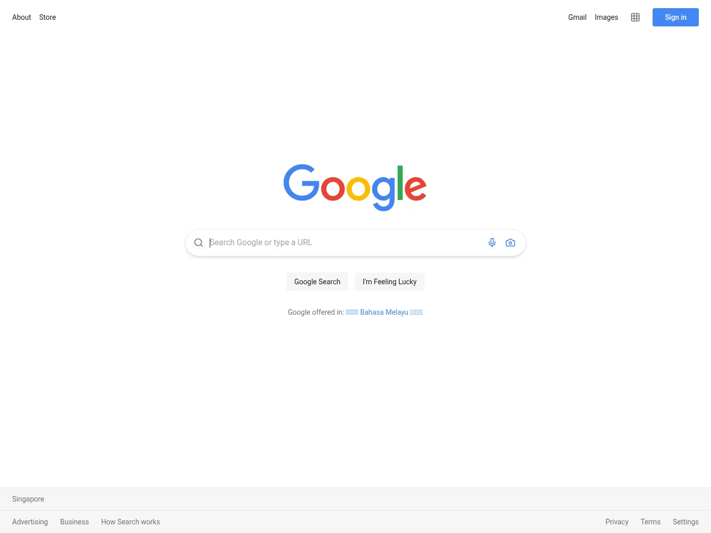 Google Search Engine Clone