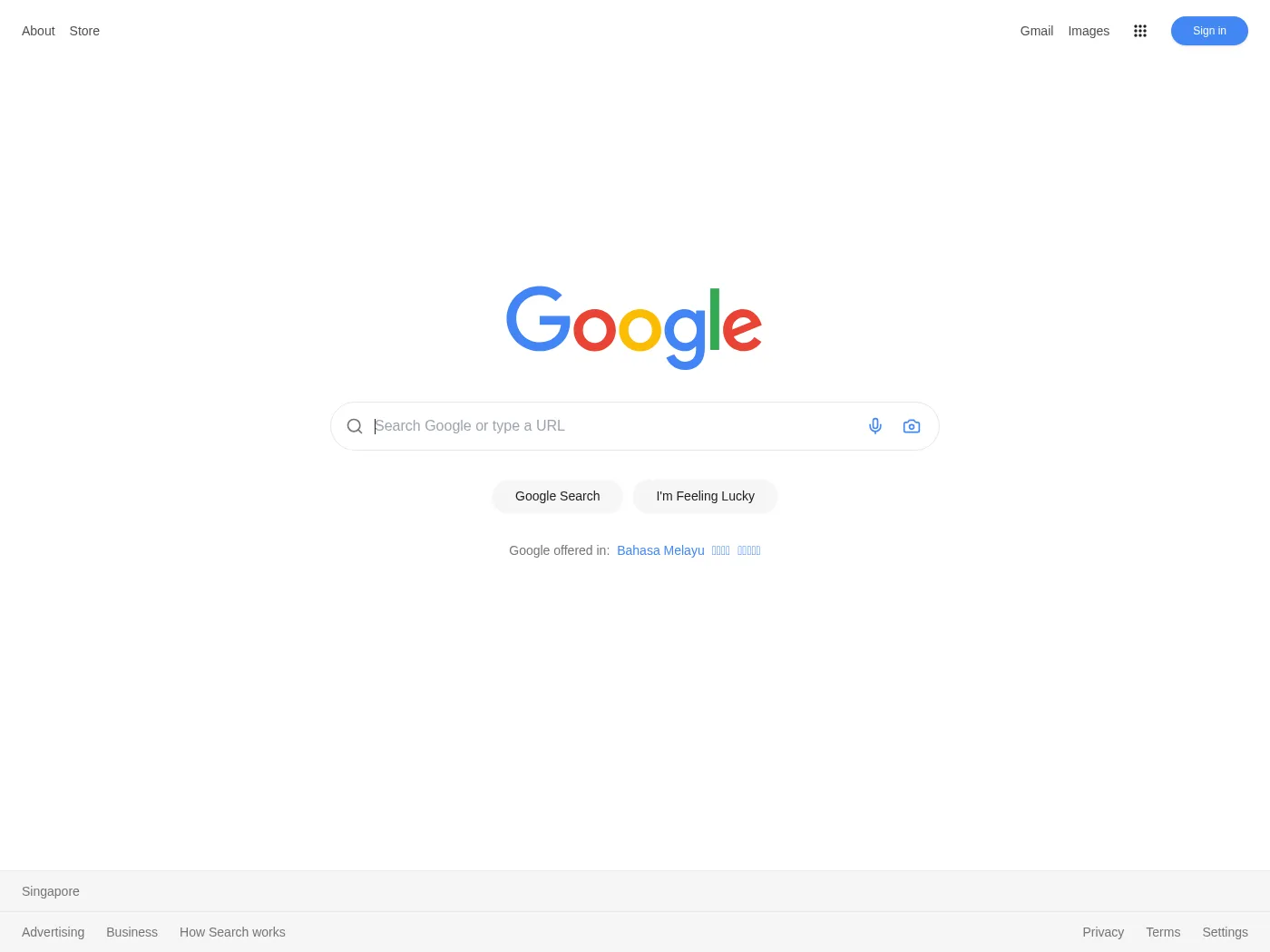 Google Search Engine Clone