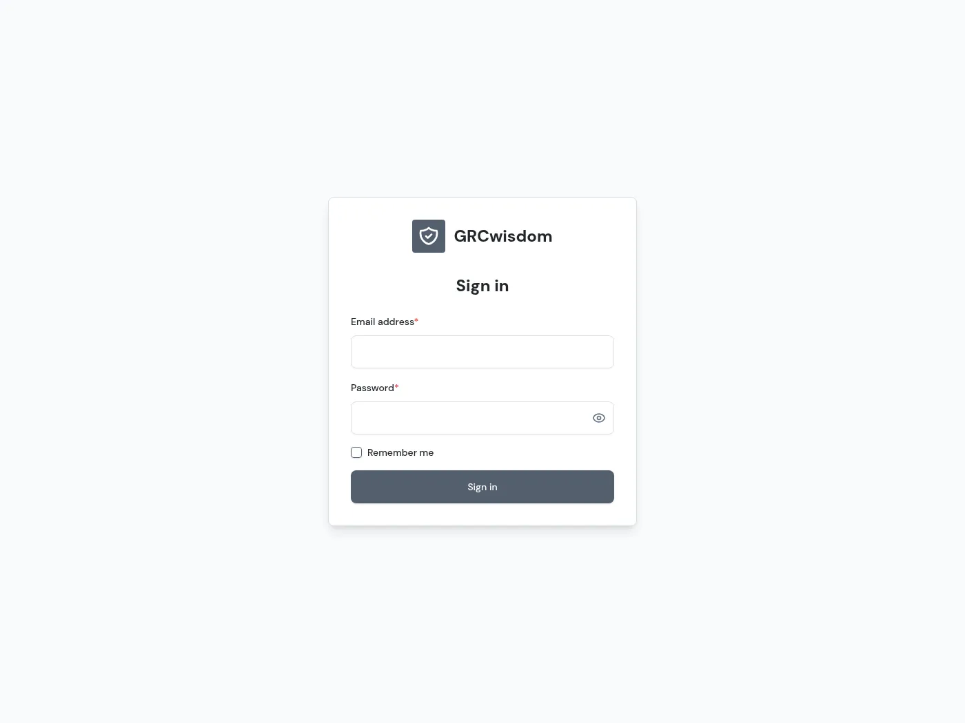 GRC Tool Clone - Compliance Risk Management App