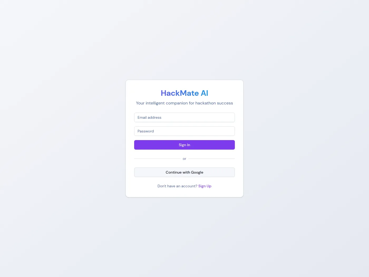 HackMate AI