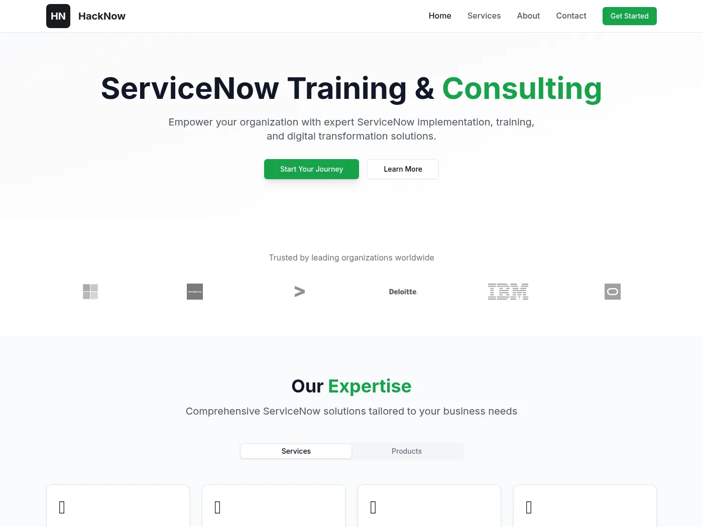 HackNow Event Platform Clone