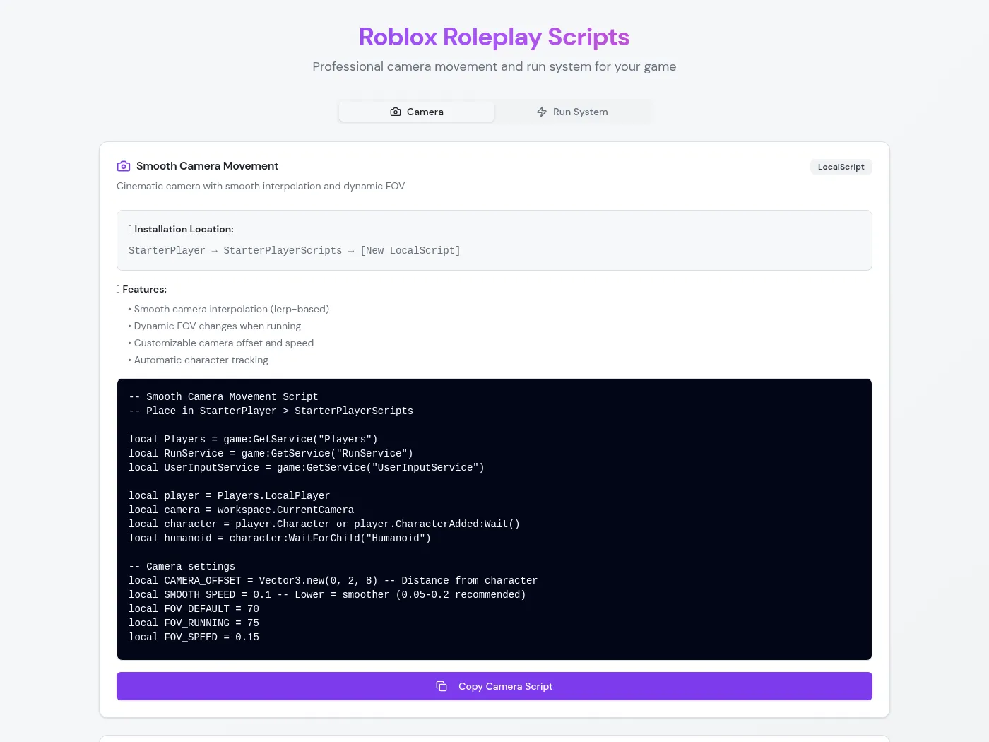 Help Script Assistant