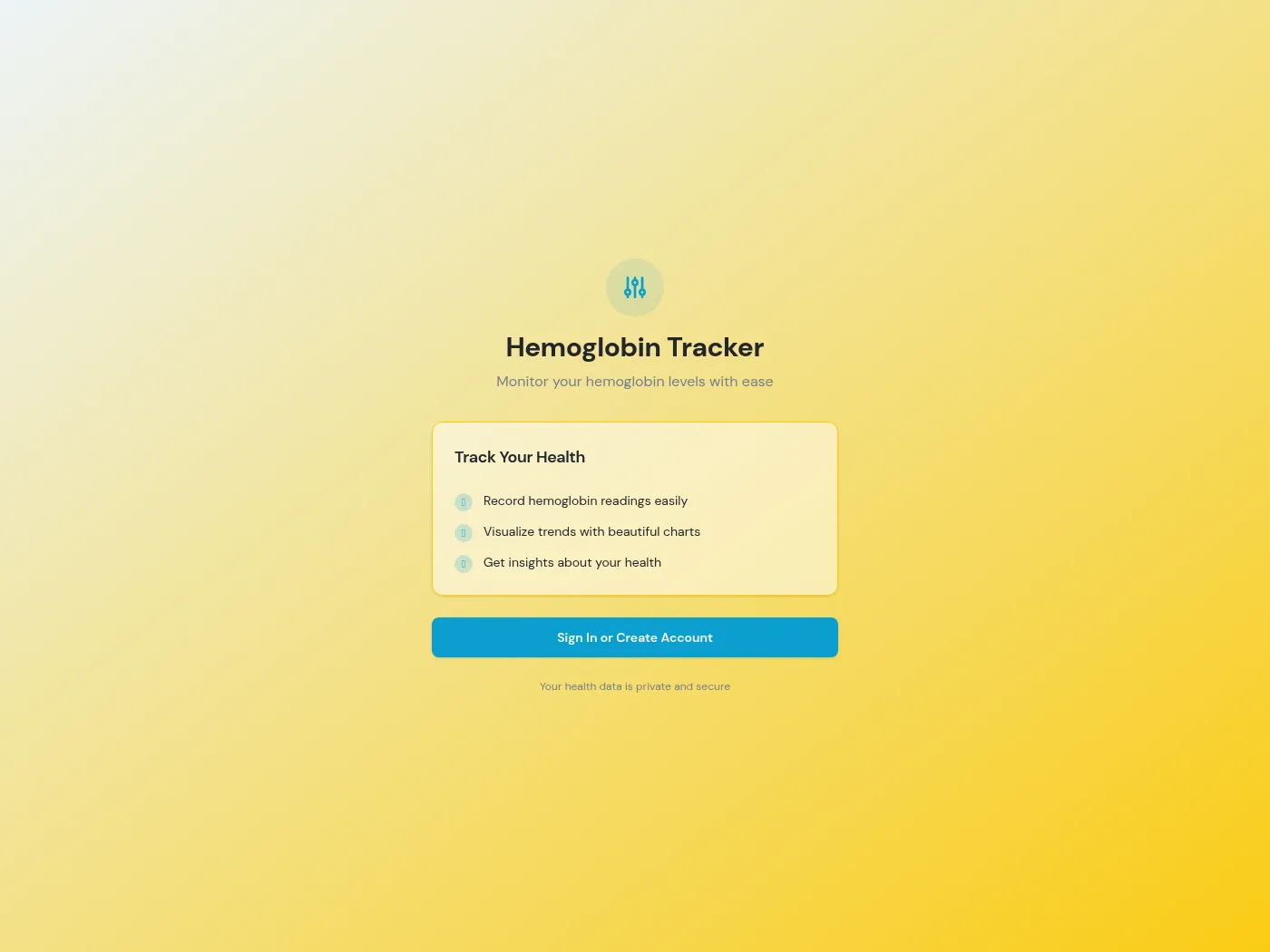 Hemoglobin Tracker