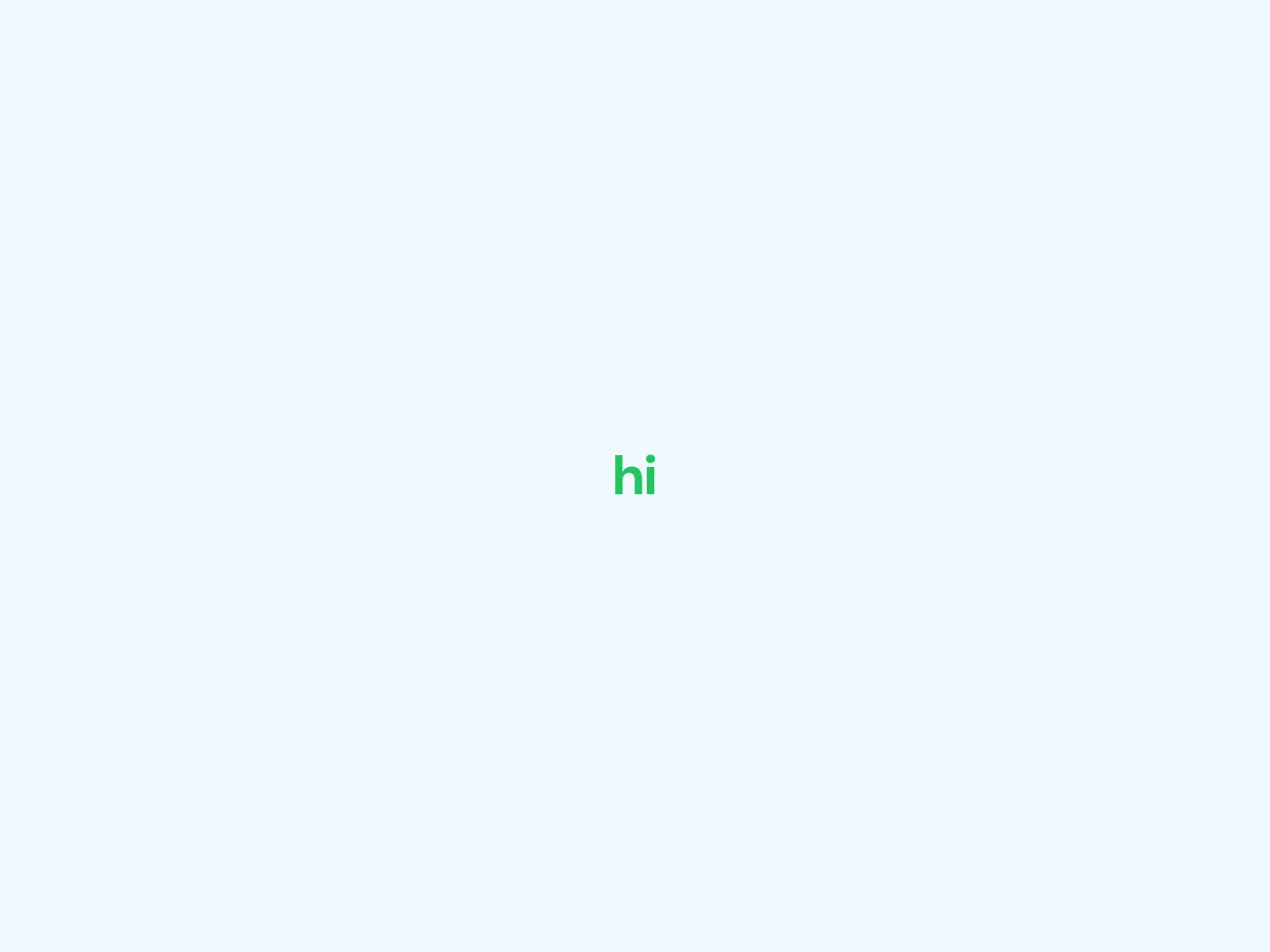 Simple Hi Text Printer