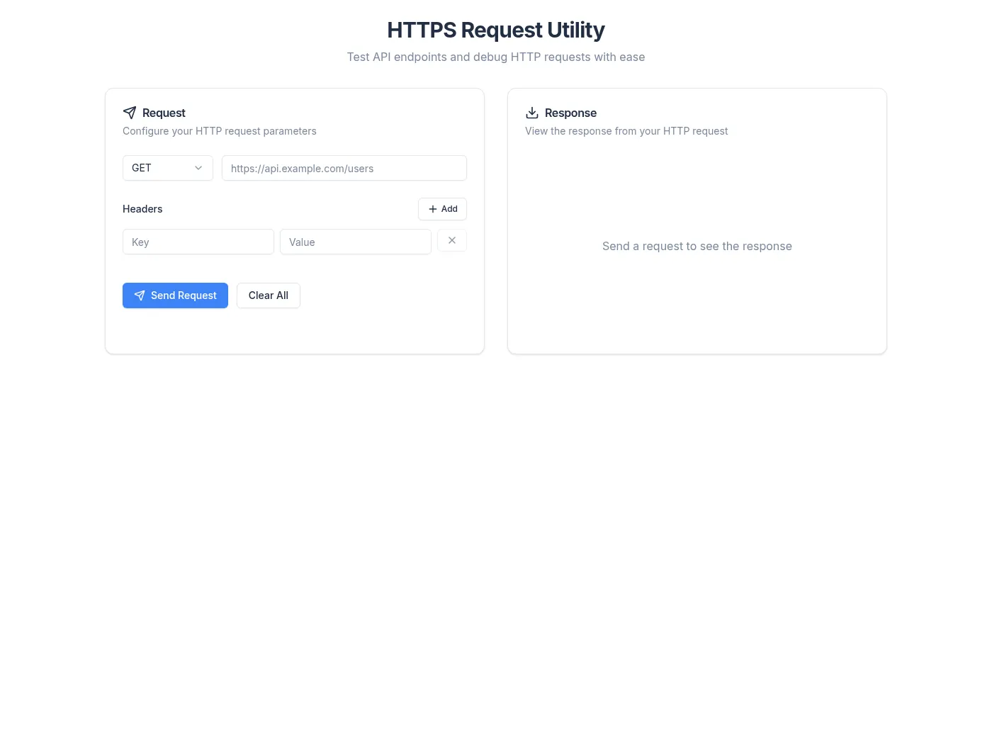 HTTPS Request Utility