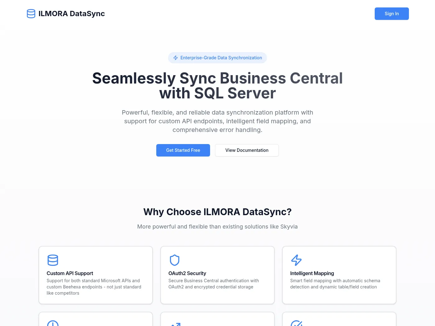 ILMORA DataSync: Smart Data Sync App for Dynamics Business Central & SQL Server