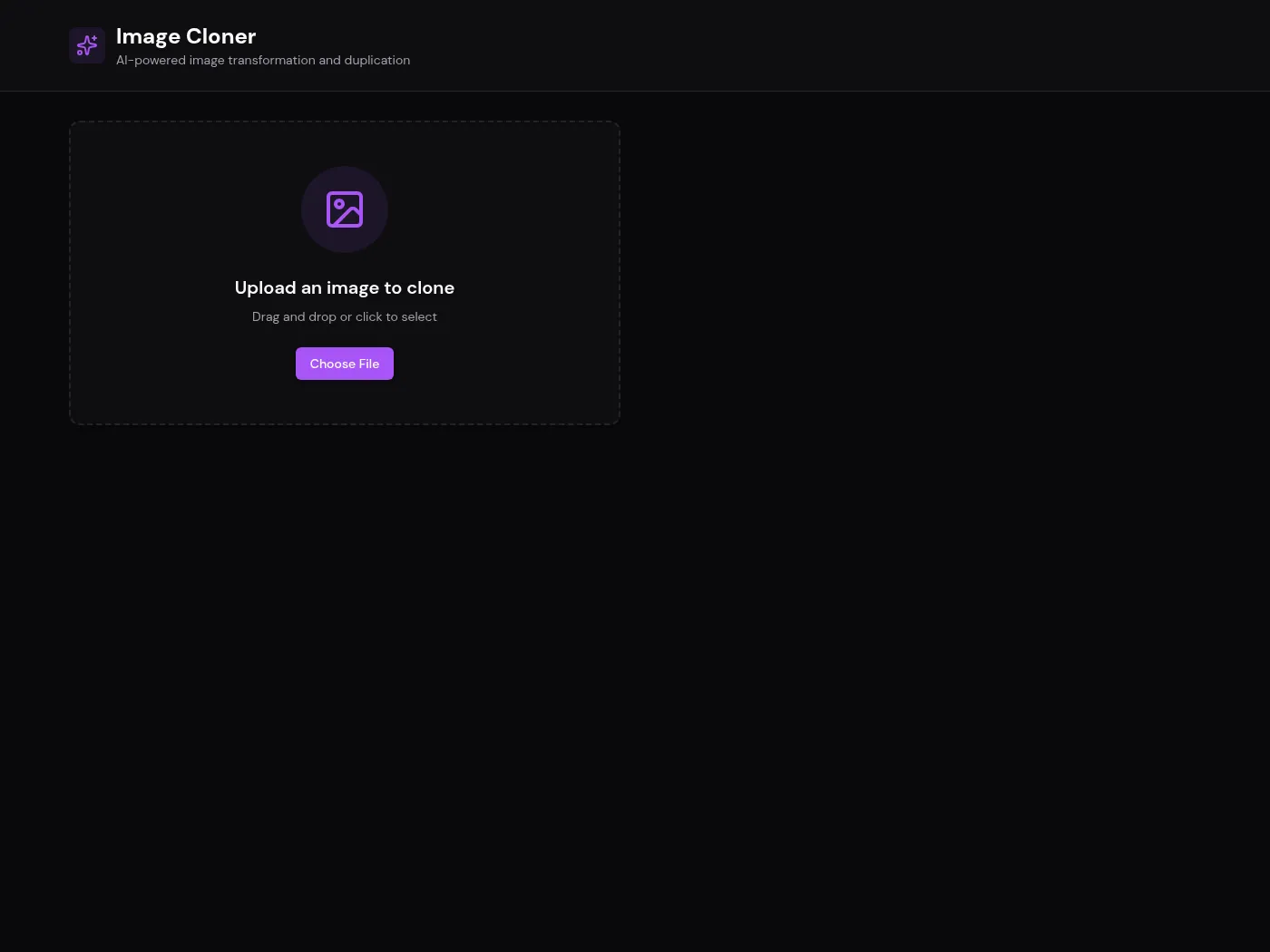 Image Cloning Web App
