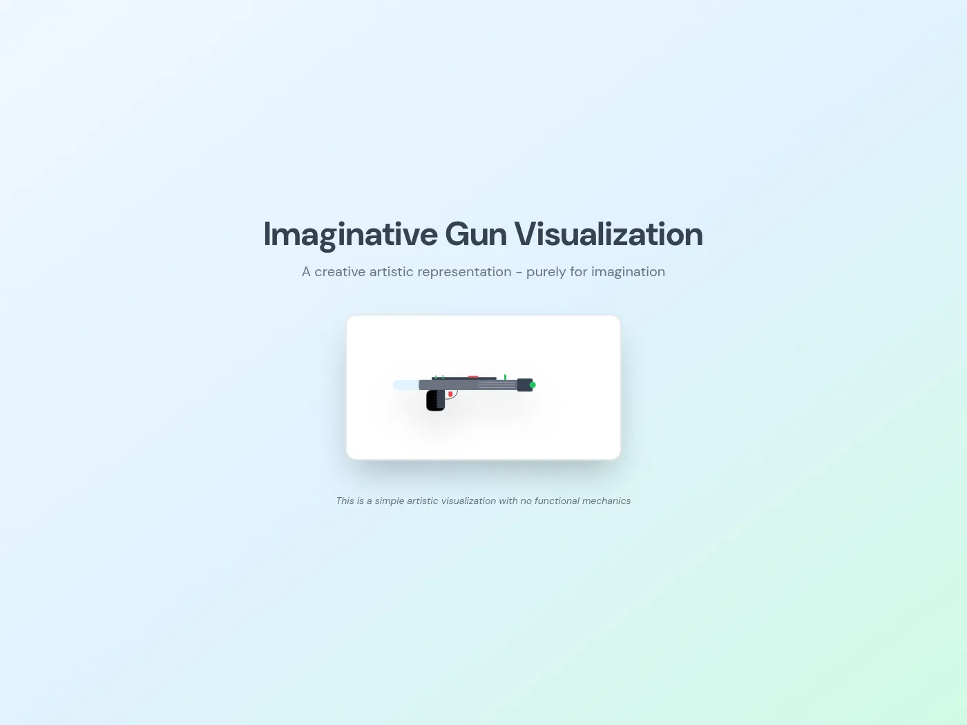 Imaginative Gun Visualization