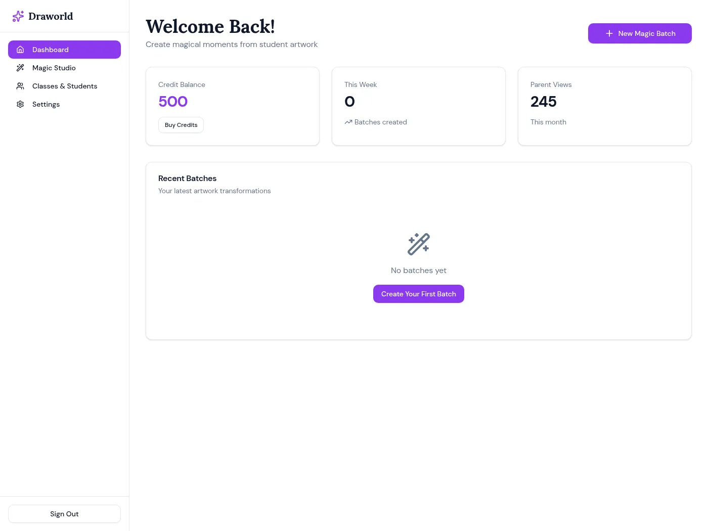 Implement This Web App