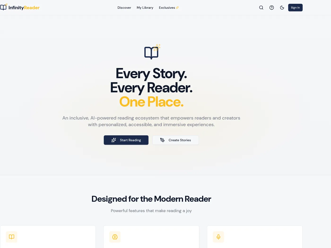 InfinityReader: AI-Powered Immersive Reading & Creative Studio