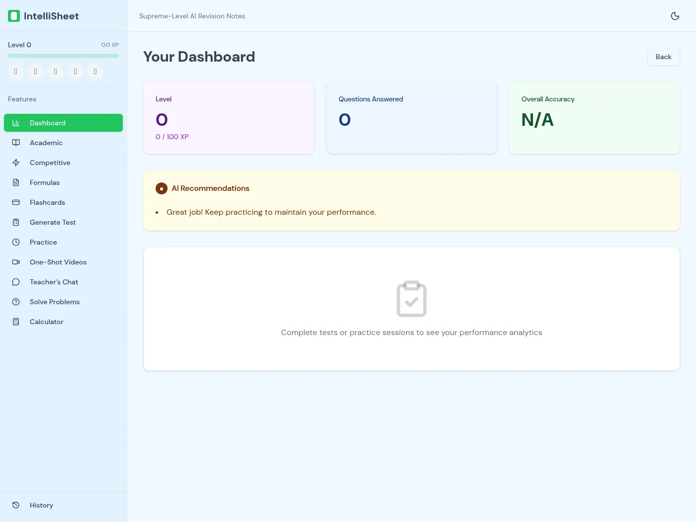 IntelliSheet: Instant AI Cheat Sheet Generator