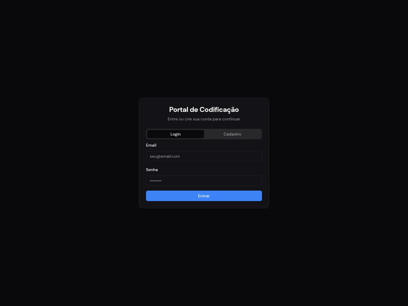 Interactive Coding Portal with Secure Authentication