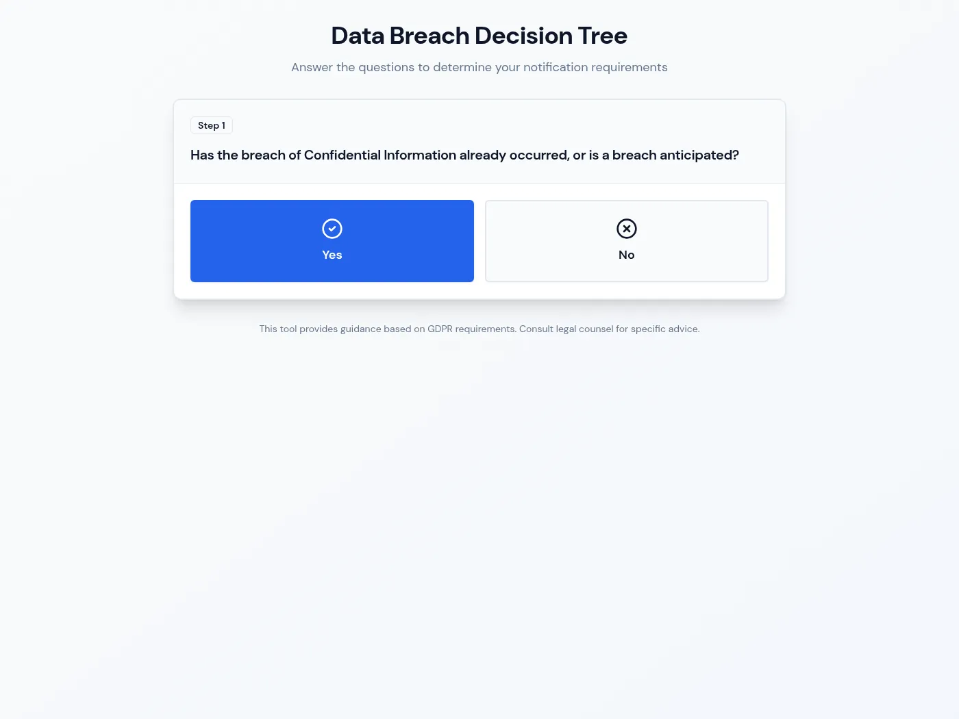 Interactive Decision Tree Web App