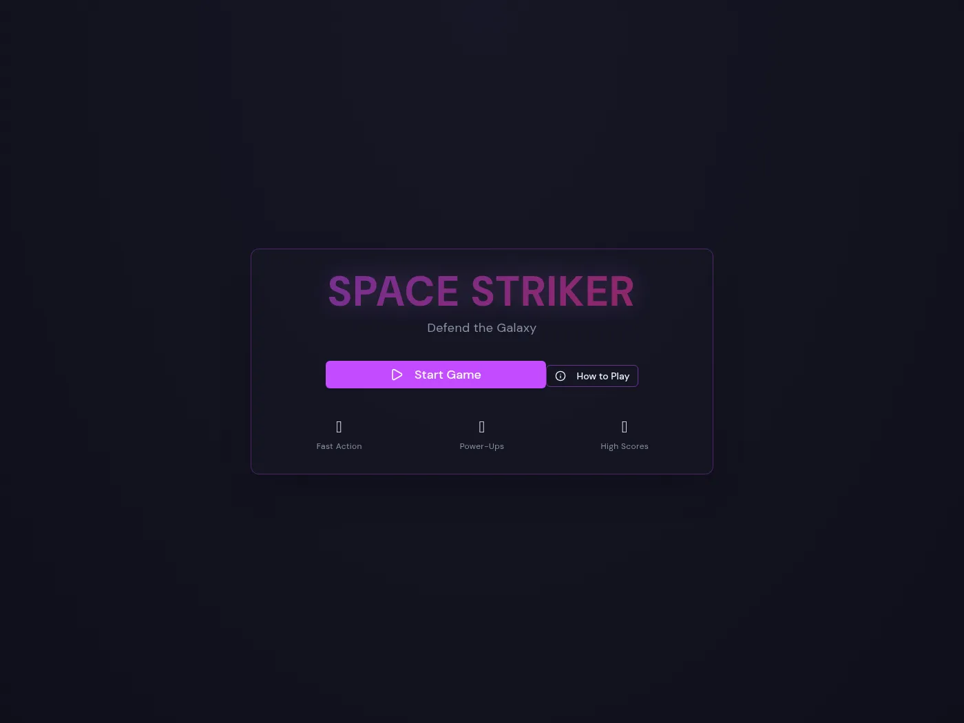 Interactive Web Game App