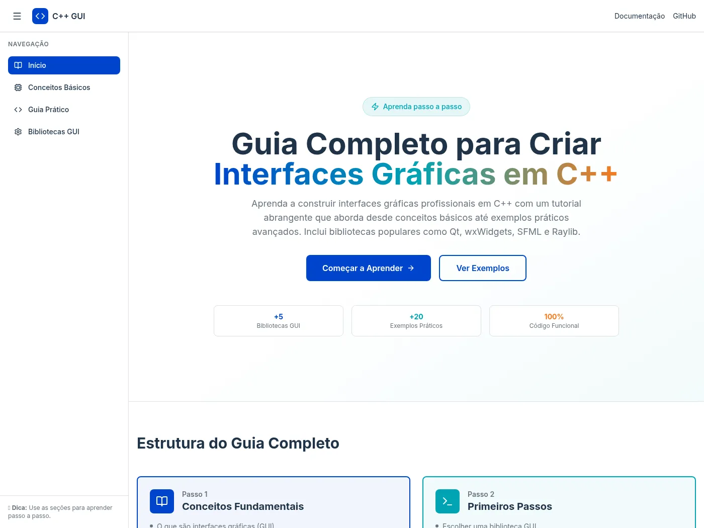 Guia Completo para Criar Interfaces Gráficas em C++ Passo a Passo