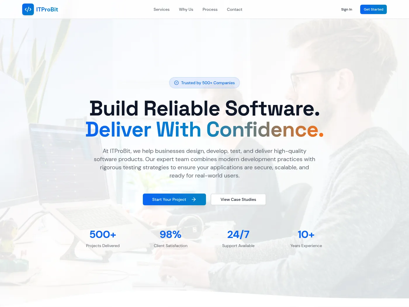 ITProBit – End-to-End Software Testing & Development Platform