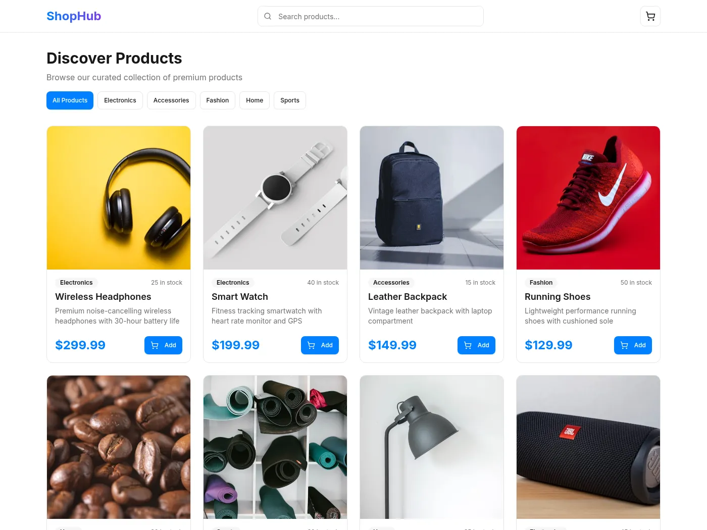 Java E-Commerce Platform