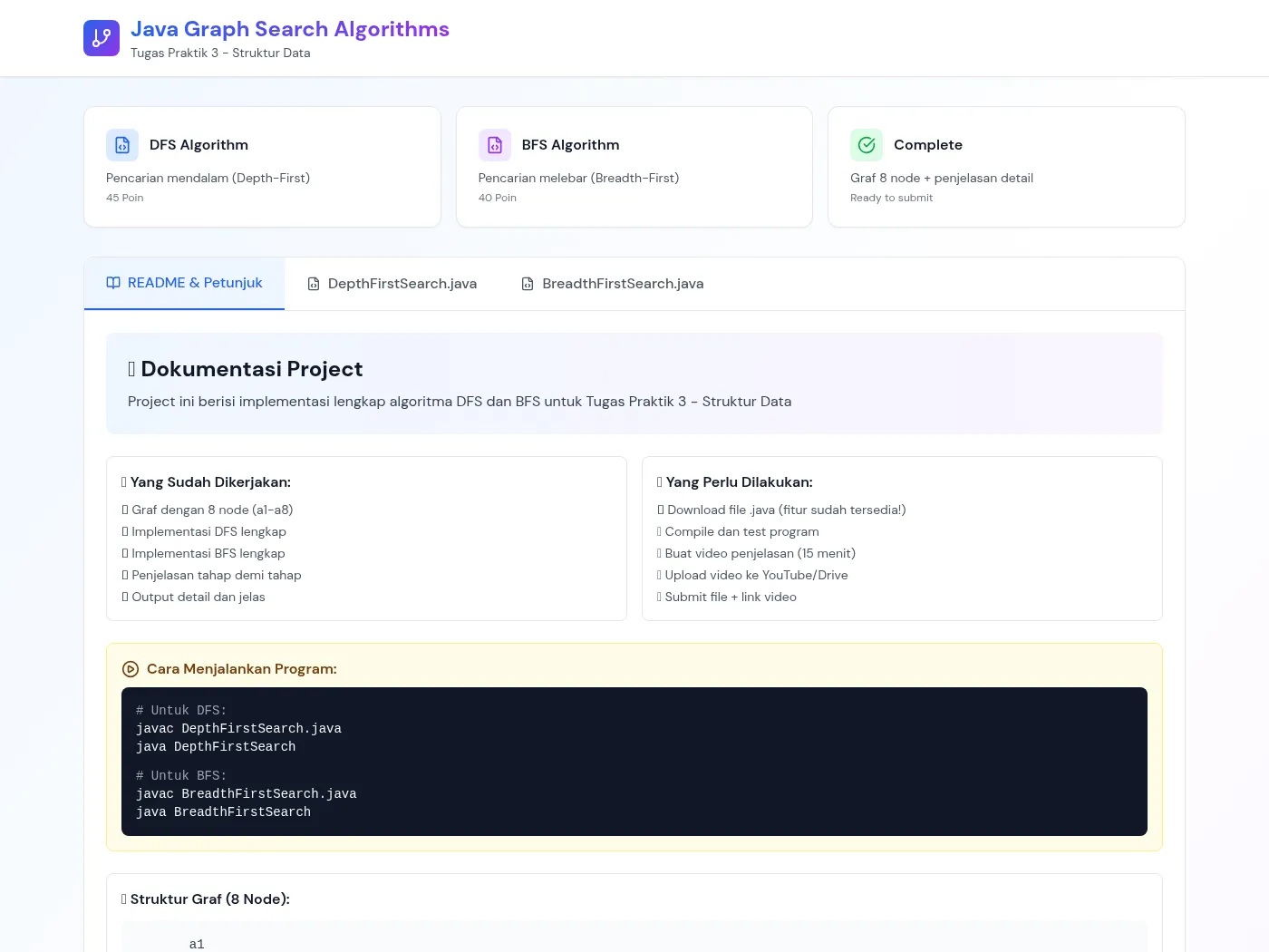 Java File Generator Based on User Image Instructions