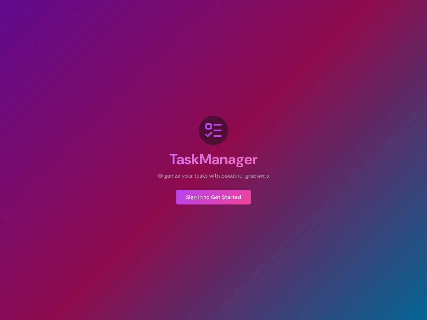 Gradient Java TaskManager
