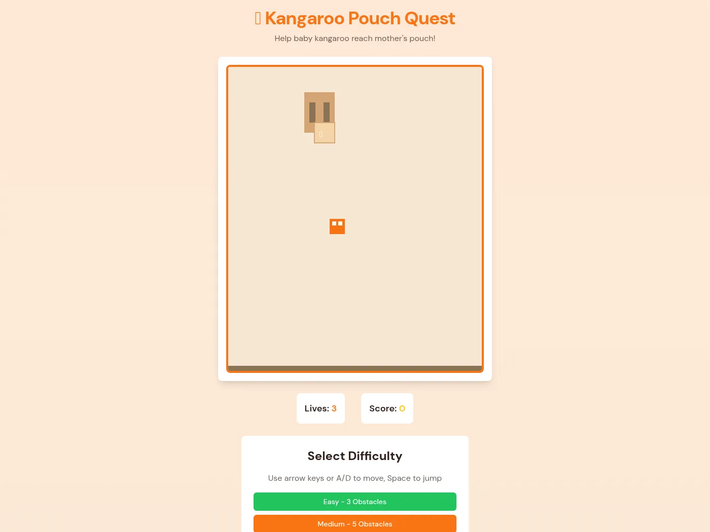 Kangaroo Pouch Quest